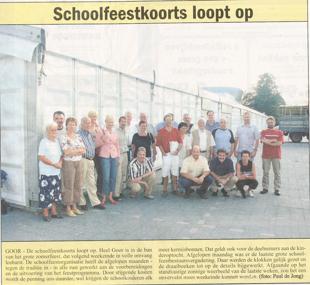 Schoolfeest Archief / pagina 9 • School- & Volksfeest Goor